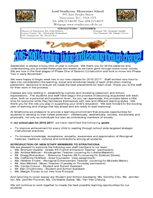 Fillable Online Lord Strathcona Elementary School Fax Email Print ...