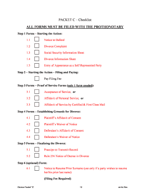 Fillable Online SECTION 3301(C) DIVORCE Fax Email Print - pdfFiller