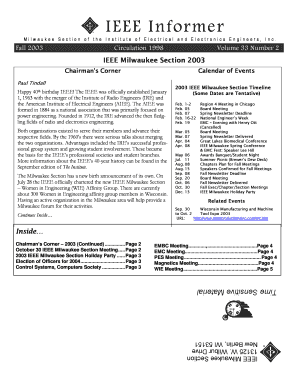 Fillable Online IEEE Informer Fax Email Print - pdfFiller