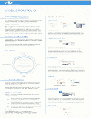 Fillable Online MOBILE PORTFOLIO Fax Email Print - pdfFiller