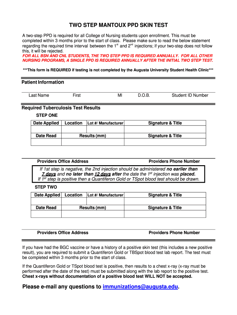 Ppd Consent Fill Online Printable Fillable Blank PdfFiller