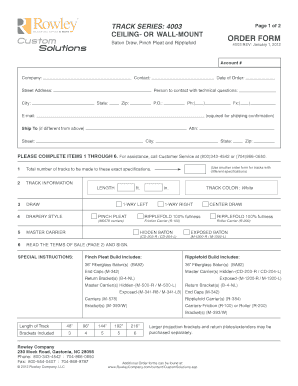 Fillable Online track series: 4003 Fax Email Print - pdfFiller