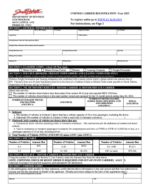 Fillable Online UCR PROGRAM Fax Email Print - pdfFiller