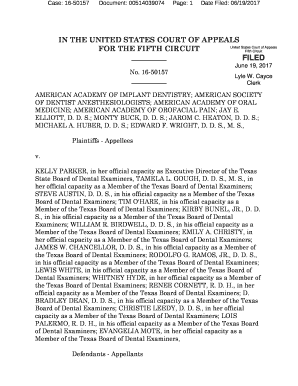 Fillable Online 5th Circuit Court of appeals affirms the... - American ...