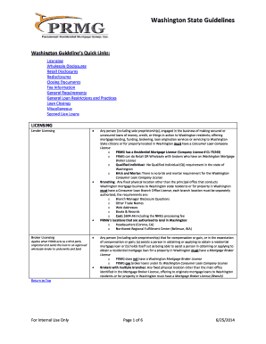 Fillable Online Washington State Guidelines Fax Email Print - pdfFiller