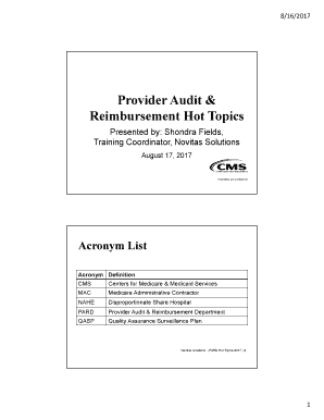 Fillable Online Provider Audit & Fax Email Print - pdfFiller