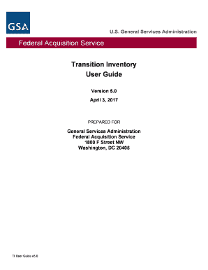 Fillable Online Transition Inventory Fax Email Print - pdfFiller