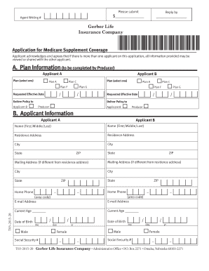 Fillable Online the manhattan life insurance company application for ...