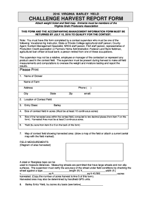 Fillable Online Attach weight ticket and field map Fax Email Print ...