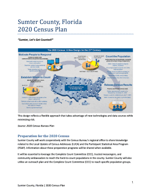 Fillable Online 2020 Census Plan Fax Email Print - pdfFiller