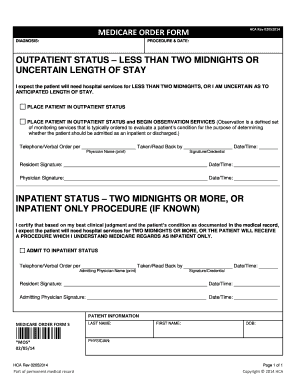 Fillable Online HCA Rev 02052014 Fax Email Print - pdfFiller