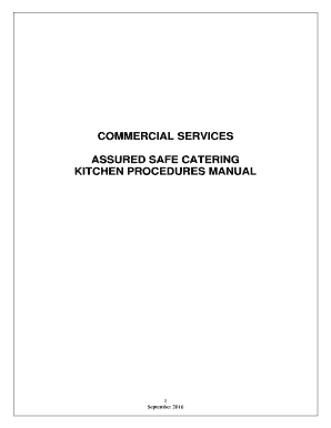 Fillable Online ASSURED SAFE CATERING Fax Email Print - pdfFiller