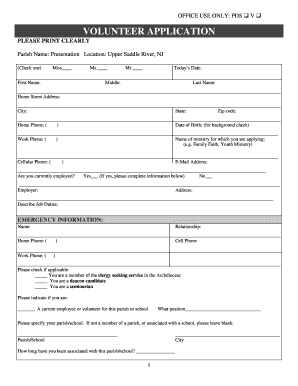 Fillable Online OFFICE USE ONLY: PDS Fax Email Print - pdfFiller