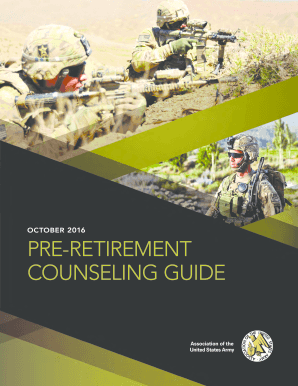 Fillable Online Army Retirement Services Fax Email Print - pdfFiller