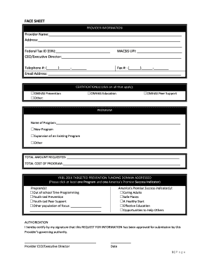 Fillable Online Summit County ADM Board Community Support Services Fax ...