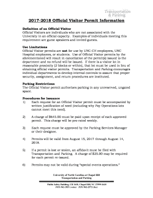 Fillable Online Definition of an Official Visitor Fax Email Print ...