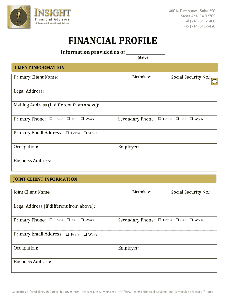 Fillable Online 400 N Tustin Ave Fax Email Print - pdfFiller