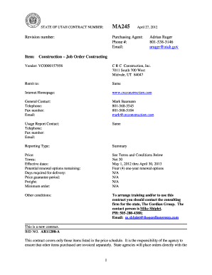 Fillable Online Revision number: Fax Email Print - pdfFiller