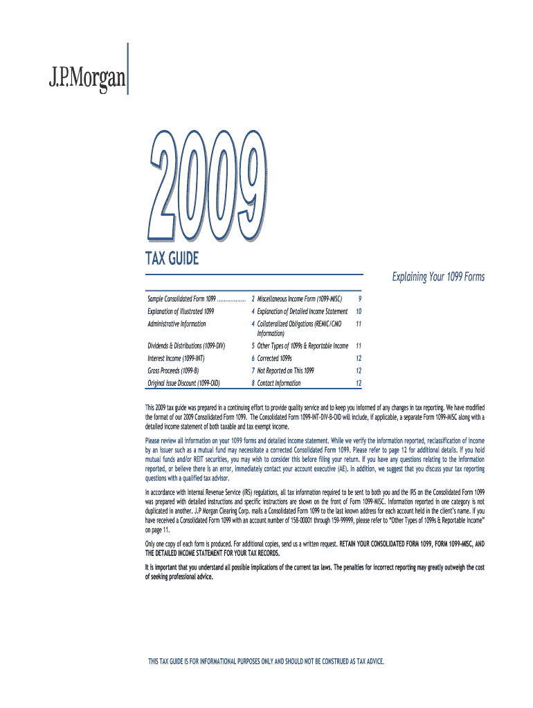 Fillable Online Sample Consolidated Form 1099 Fax Email Print - pdfFiller