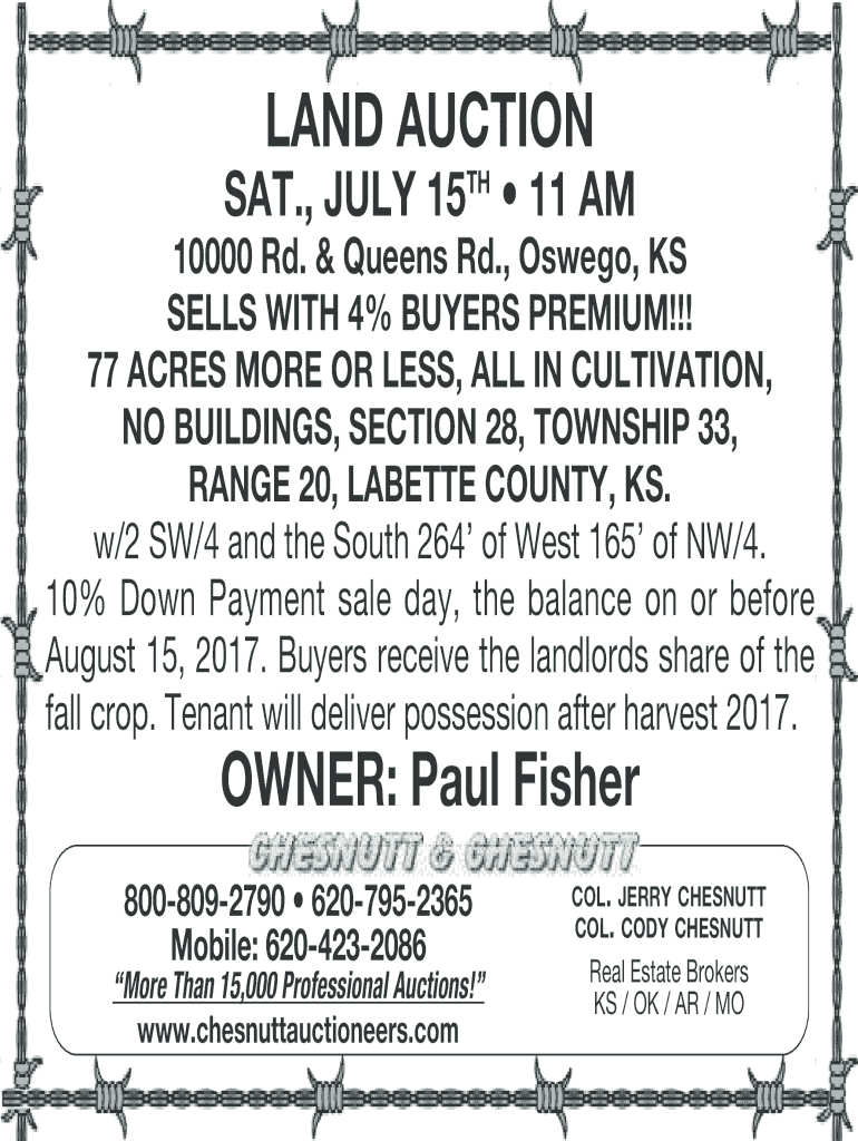 Fillable Online , JULY 15TH 11 AM Fax Email Print - pdfFiller