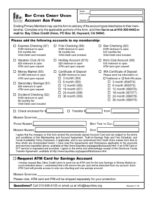 Fillable Online Account Add Form Fax Email Print - pdfFiller