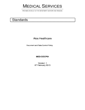 Fillable Online Atos Healthcare Fax Email Print - pdfFiller