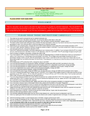 Fillable Online Available for free download at: http://taxcalc Fax ...