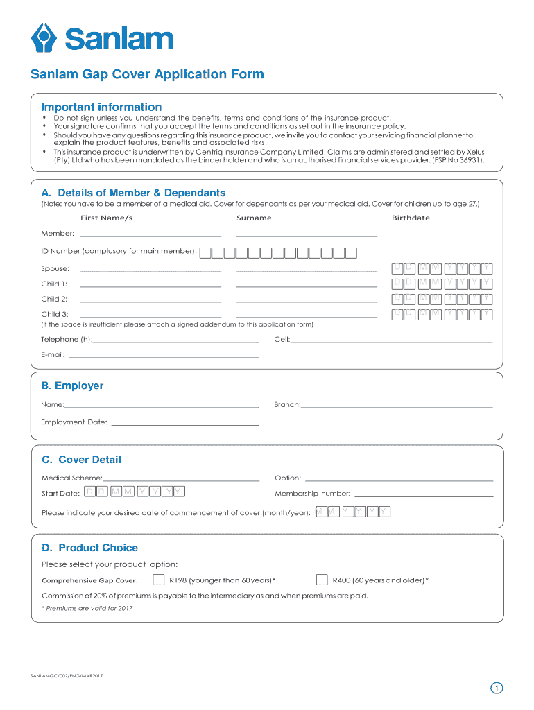 Sanlam Pdf - Fill Online, Printable, Fillable, Blank | pdfFiller