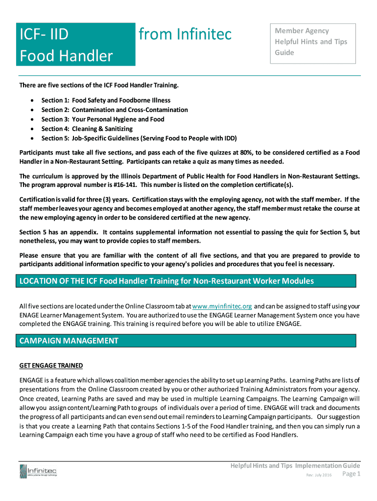 Fillable Online Food Handler Fax Email Print - pdfFiller