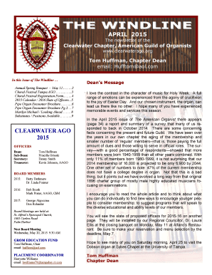 Fillable Online THE WINDLINE Fax Email Print - pdfFiller