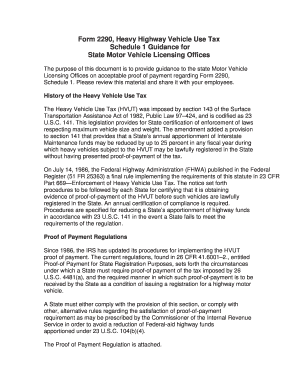 Fillable Online Form 2290, Heavy Highway Vehicle Use Tax ... - DMV.RI ...