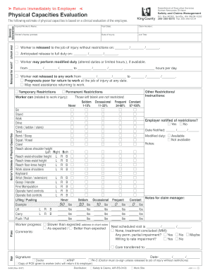 Fillable Online Return Immediately to Employer Fax Email Print - pdfFiller