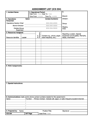 Fillable Online Operational Period: Fax Email Print - pdfFiller