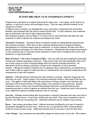 Fillable Online SCITON BBL/SKIN TYTE INFORMED CONSENT Fax Email Print ...