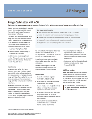 Fillable Online Image Cash Letter with ACH Fax Email Print - pdfFiller
