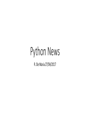Fillable Online Python News Fax Email Print - pdfFiller