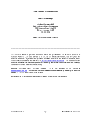 Fillable Online IntuQuant Partners, LLC Fax Email Print - pdfFiller
