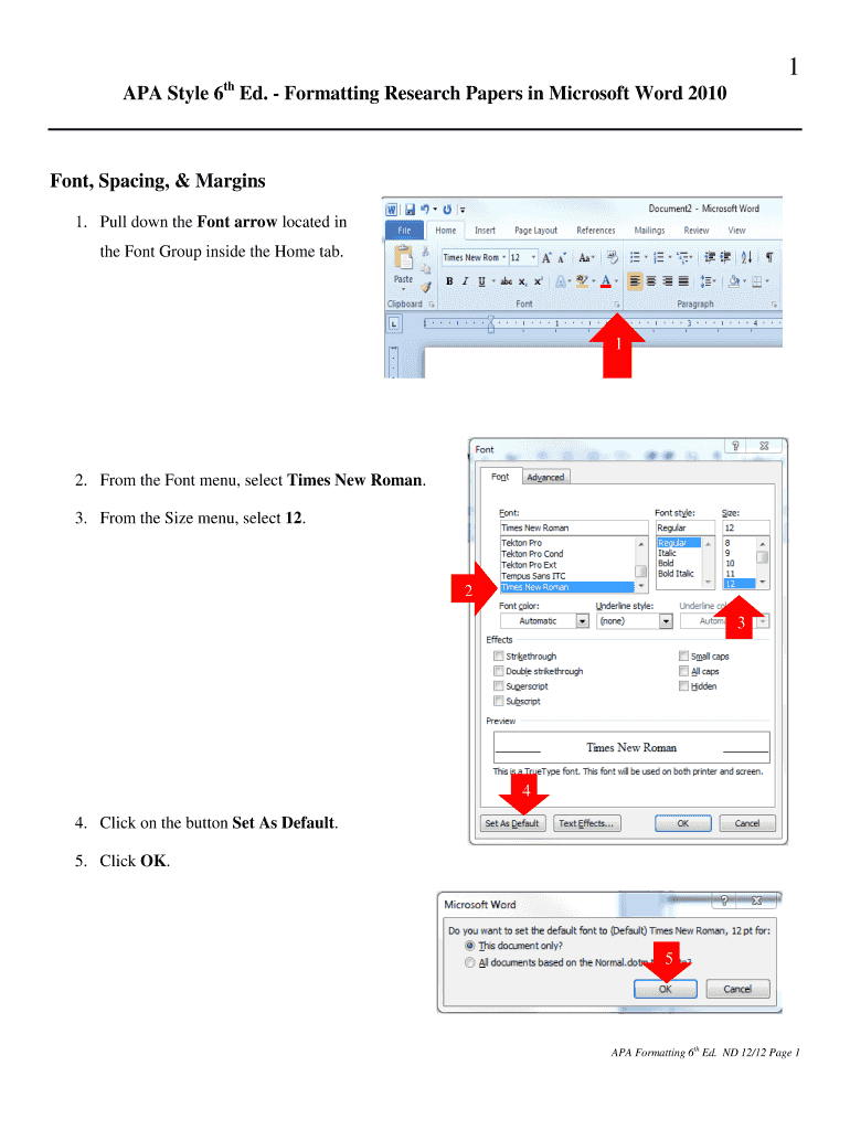 Fillable Online APA Style 6 Ed Fax Email Print - pdfFiller