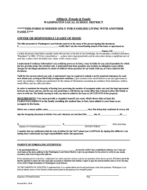 Fillable Online Affidavit -Friends & Family Fax Email Print - pdfFiller