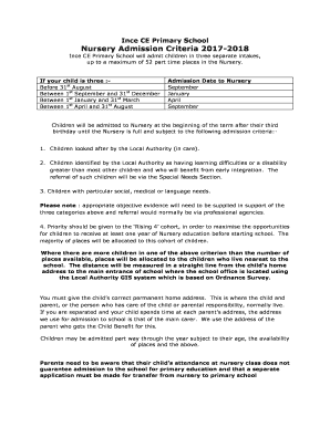 Fillable Online apps wigan gov Ince CE Primary School Fax Email Print ...