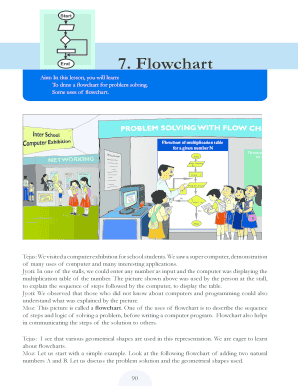 Fillable Online To draw a flowchart for problem solving Fax Email Print ...