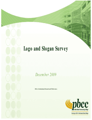 Fillable Online Logo and Slogan Survey Fax Email Print - pdfFiller
