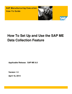 Fillable Online SAP Manufacturing Execution Fax Email Print - pdfFiller