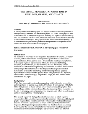 Fillable Online THE VISUAL REPRESENTATION OF TIME IN Fax Email Print ...