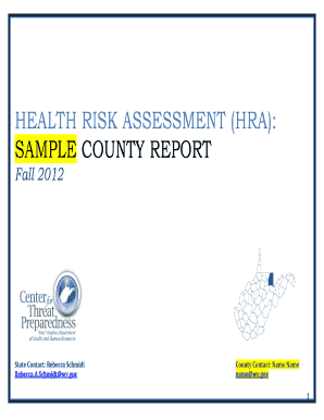 Fillable Online HEALTH RISK ASSESSMENT (HRA): Fax Email Print - pdfFiller