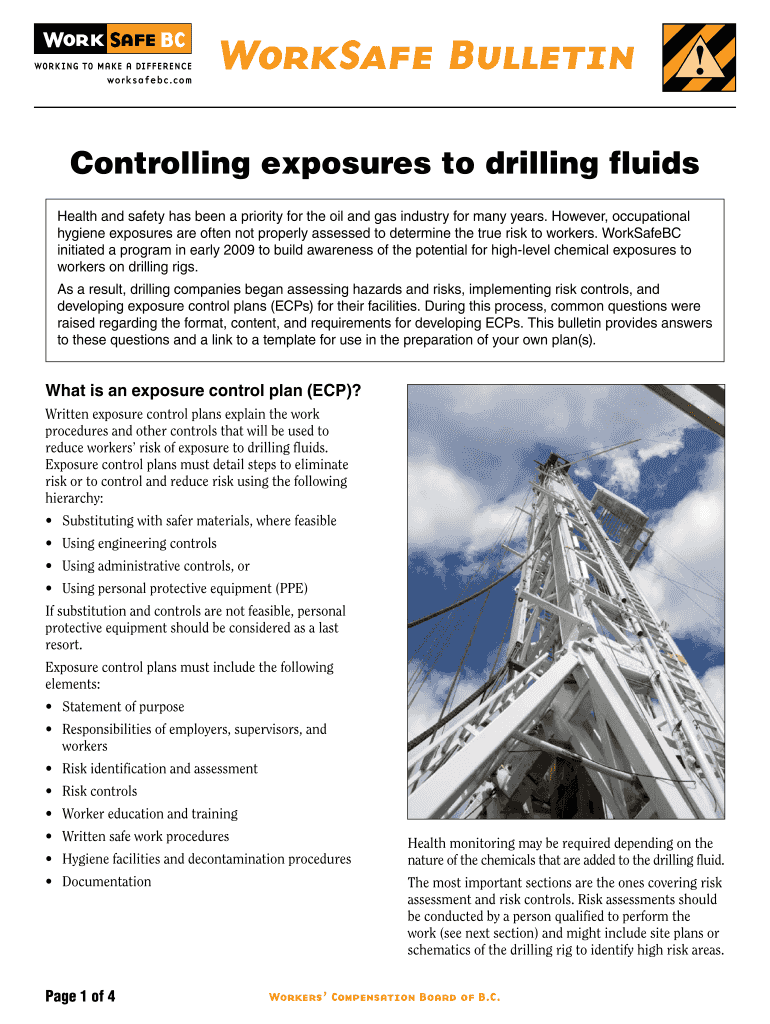Fillable Online WorkSafe Bulletin Fax Email Print - pdfFiller