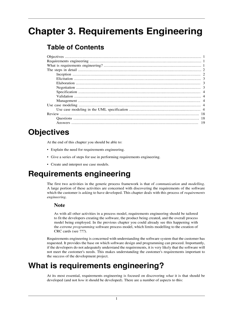 Fillable Online What is requirements engineering Fax Email Print ...