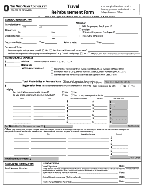 Fillable Online Attach original itemized receipts Fax Email Print - pdfFiller