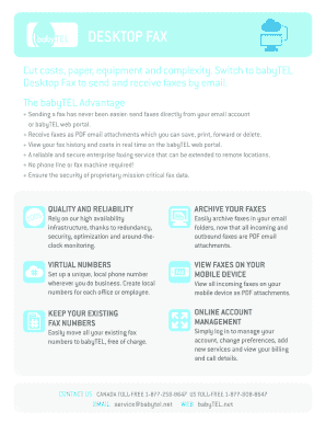 Fillable Online DESKTOP FAX Fax Email Print - pdfFiller
