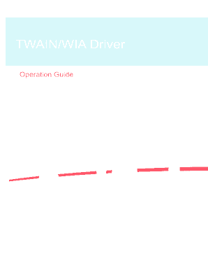Fillable Online TWAIN/WIA Driver Fax Email Print - pdfFiller